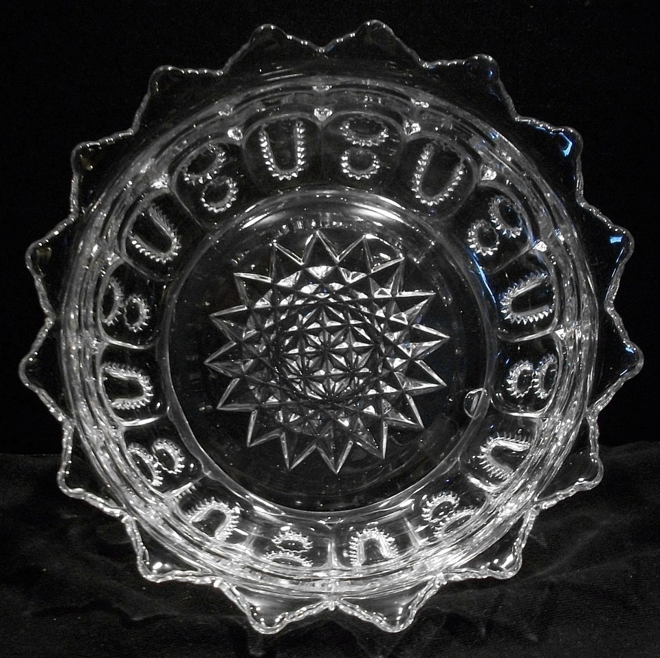 EAPG Bowl in Indiana aka 808 pattern by Model Flint Glass Company ...