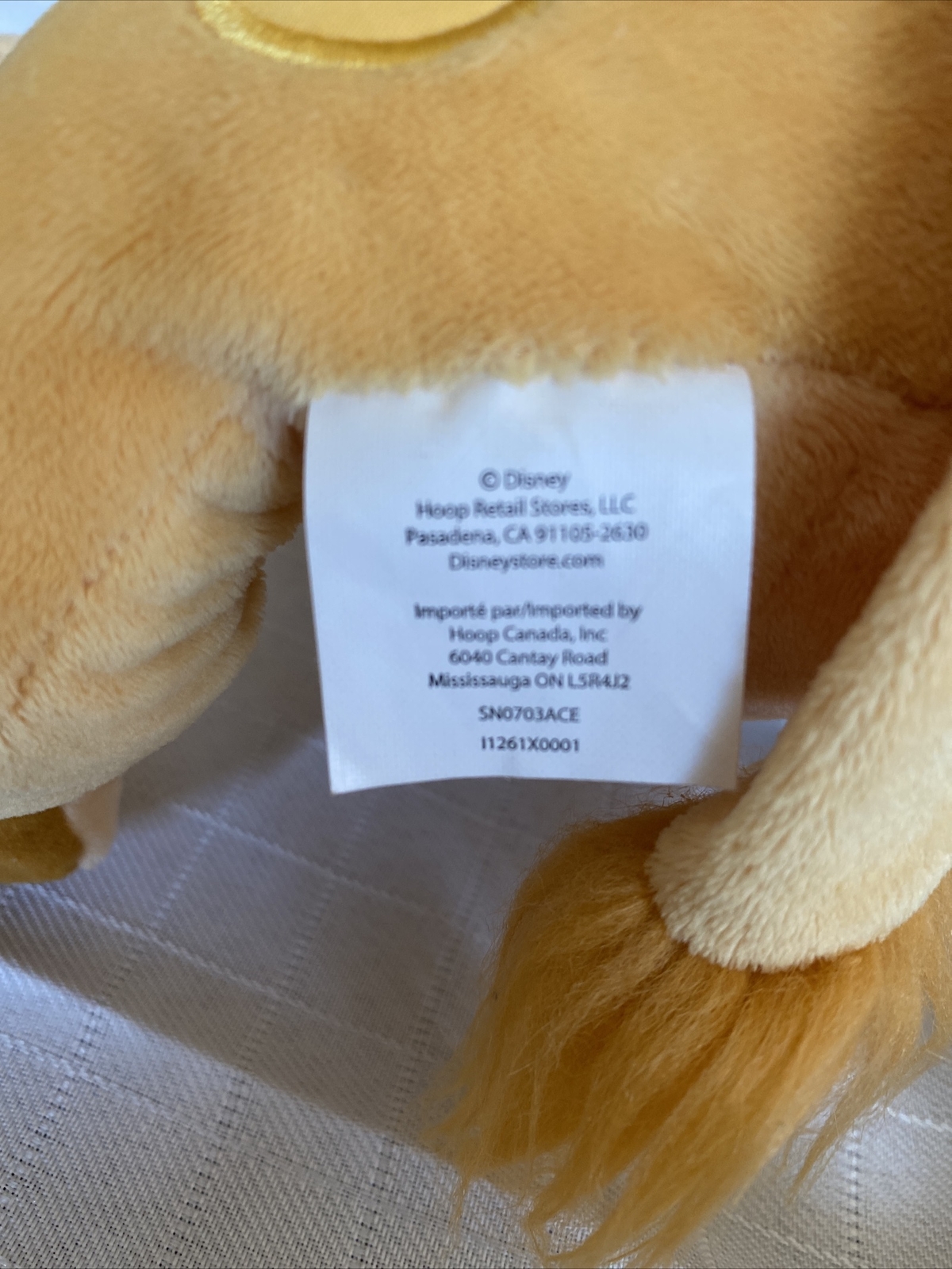 Disney Store The Lion King Baby Simba Cub Plush 10" | eBay