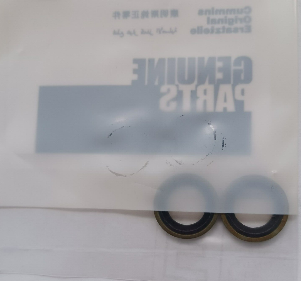 Filter Head Banjo Connector Bolt M12 3903035 w/ 3963983 washer Dodge 5. ...