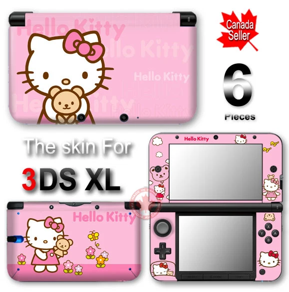 3ds Xl Pink Decal