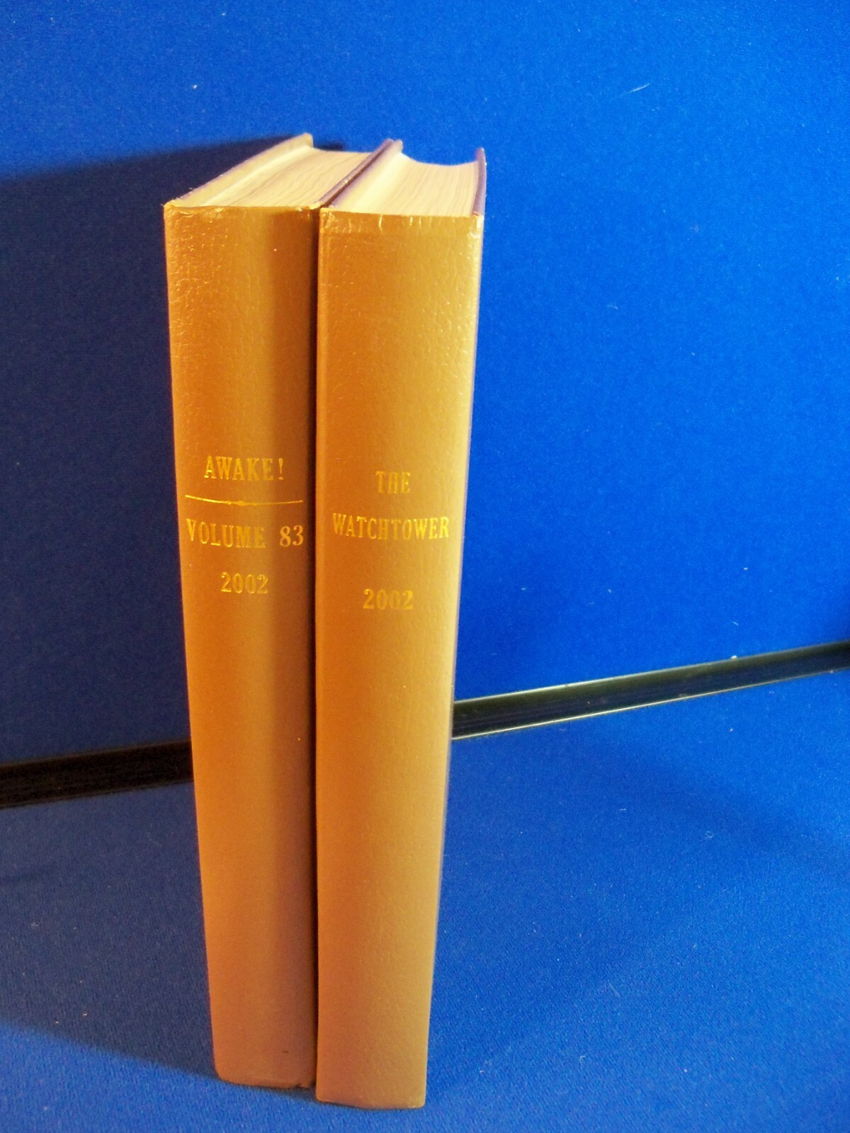 Complete Year 2002 Bound volume AWAKE&WATCHTOWER Magazine Book Jehovah ...