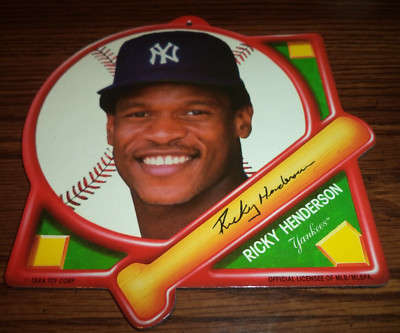 New York Yankees Rickey Henderson Play Ball Superstar Plaque | eBay