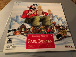 Paul Bunyan Rabbit Ears Laserdisc Jonathan Winters Leo Kottke NTSC CAV ...