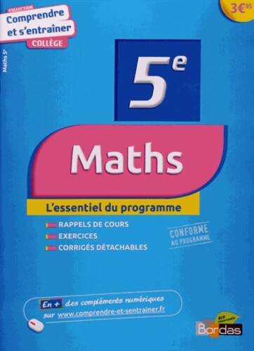 COMPRENDRE ENTRAINER MATHS 5E | eBay