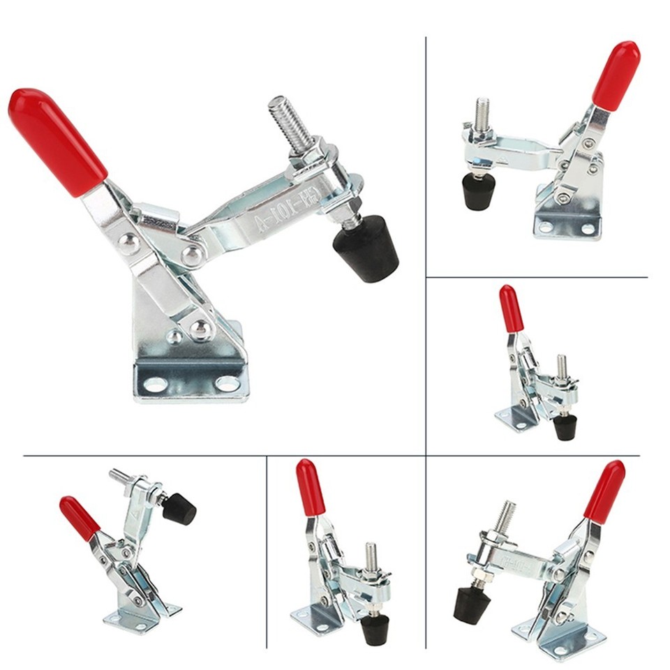 2 Pcs/ Set GH-101A Quick Release Tools Quick Fixture Toggle Clamp 50Kg ...