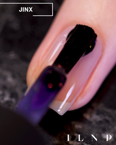 ILNP Jinx - Deep Purple Jelly Shimmer Nail Polish | eBay