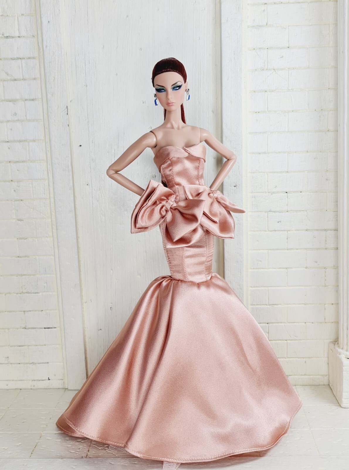 Outfit for Fashion Royalty,Fr2,Barbie model muse doll silk stone small ...