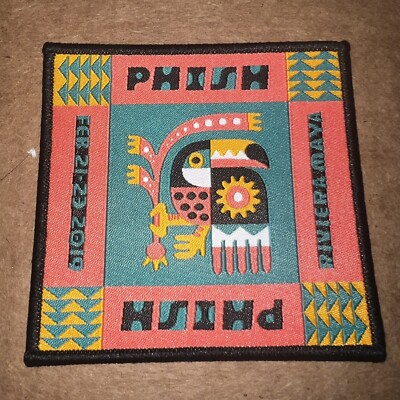 Phish OFFICIAL PATCH Dry Goods NOT Poster Pin Patch Sticker COMBINED ...