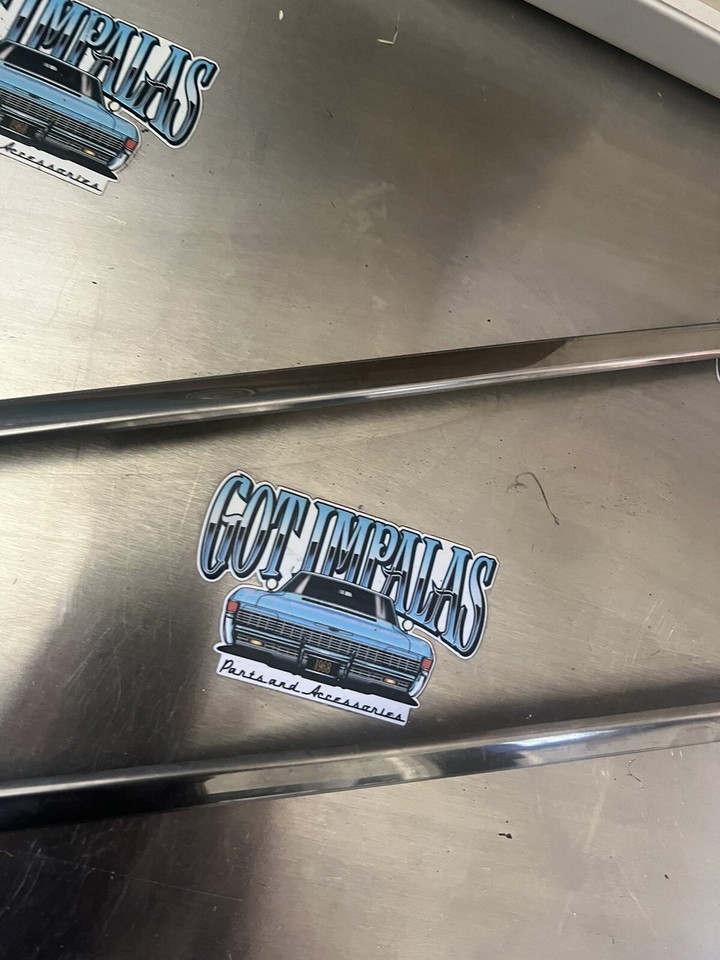 1968 Chevrolet Impala Fastback Vinyl Top Moldings I | eBay