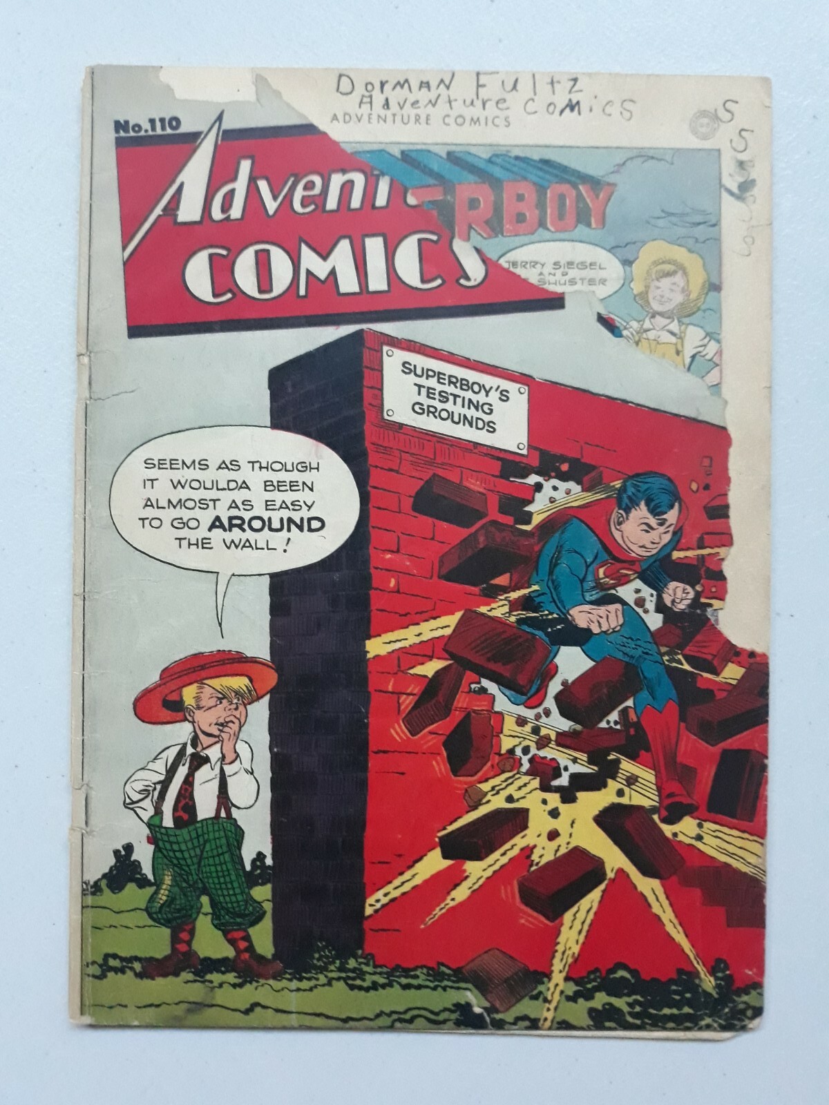 Adventure Comics 110 DC 1946 Superboy Scarce | eBay