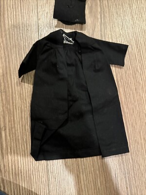 Vintage Barbie Clothes KEN Cap & Gown Graduation Embroidered Label 60's ...