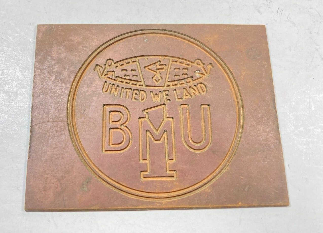 Vietnam USN US Navy BMU Beachmaster Unit 1 One Brass Plaque | eBay