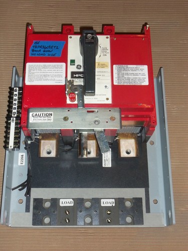 GE HPC HIGH PRESSURE SWITCH THPR3608ET1 800 AMP 600V Load missing ...