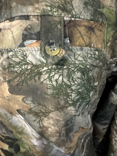 SHE True Timber Shirt Womens Medium Camouflage Button Up Long Sleeve ...