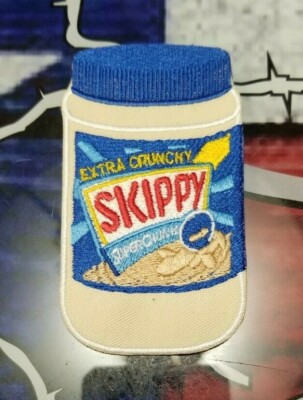 EMBROIDERED SKIPPY EXTRA CRUNCHY PEANUT BUTTER PATCH (Please Read Ad ...