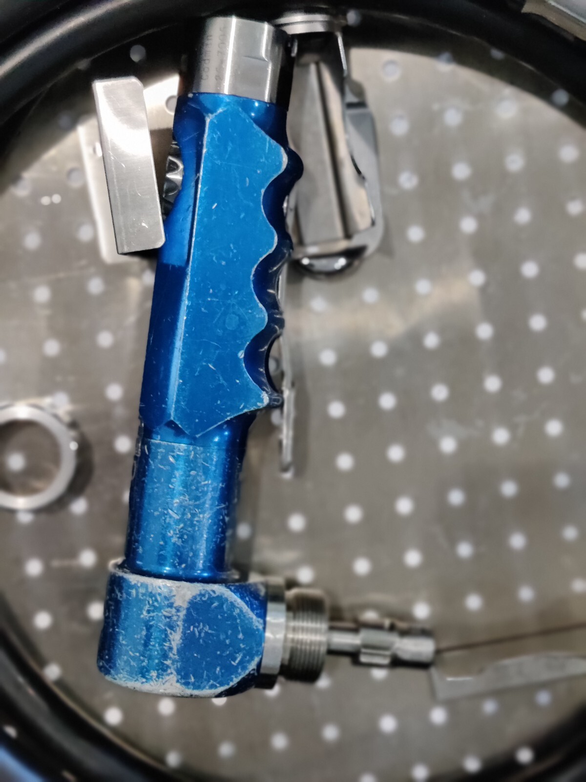 CODMAN CPS 26-7006STERNUM SAW PNEUMATIC WITH HOSE ,GUARD COLLETTE & BOX ...