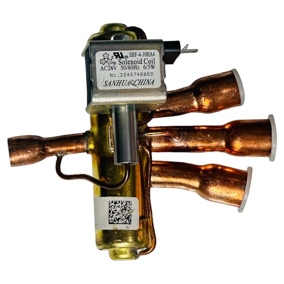 SANHUA SOLENOID COIL SHF-4-10HA4 REVERSING VALVE WITH AC24VAC 50/60HZ | eBay