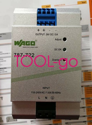 1PC WAGO 787-722 24V 5A Switching power supply | eBay