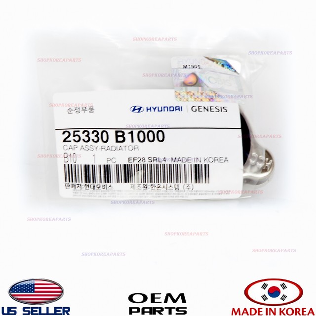 Hyundai OEM 17-18 Elantra-radiator Cap 25330B1000 for sale online | eBay