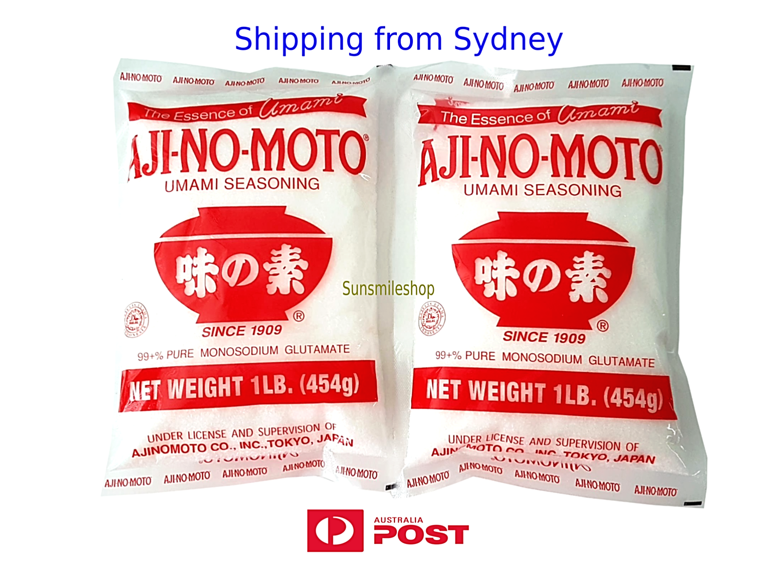 2x Ajinomoto Monosodium Glutamate Umami Seasoning MSG 454g - (expiry ...
