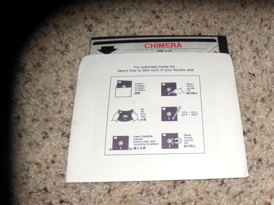 Willow Pattern & Chimera Commodore 64 C64 Game(s) on 5.25" disk | eBay