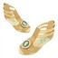 Disney Store Merida Costume Shoes Dress Up Brave Princess Gold Glitter ...