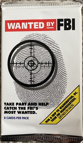 1993 Wanted By FBI Series 1 Factory Sealed Pack | eBay
