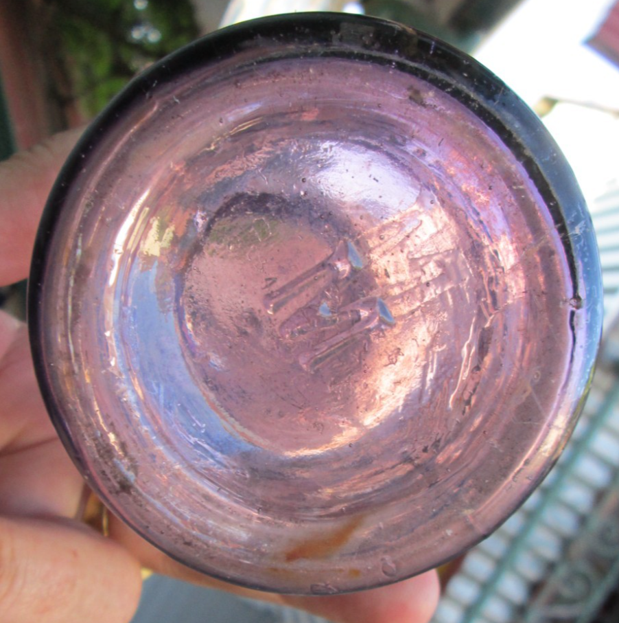 Nice Deep amethyst pickle CORN COB BRAND Corn cob pictorial Australian ...