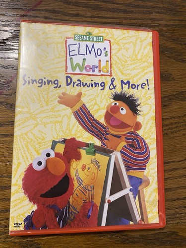 Singing, Drawing and more (DVD, 2002) Elmo’s World Sesame Street Art ...