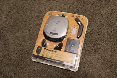 Panasonic SL-S321C Portable CD Player XBS Extra Anti-Shock Memory NOS ...