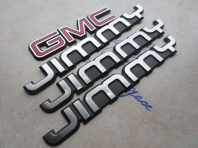 98-01 OEM GMC Jimmy Logo 15700054 Emblem 15029627 Decorative Ornament ...