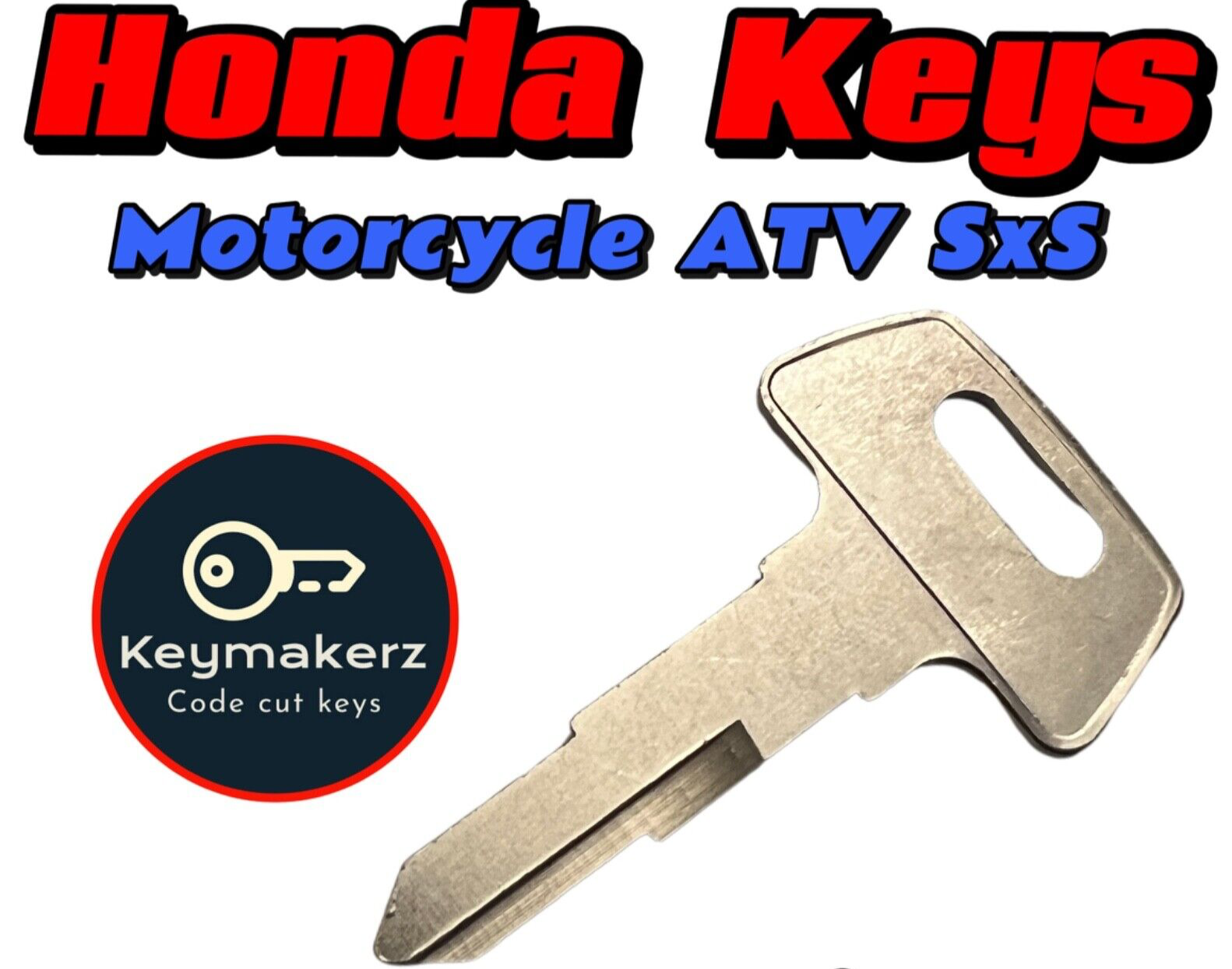 Honda Motorcycle ATV ATC SxS Scooter Keys Cut To Your Key code A00-A99 ...