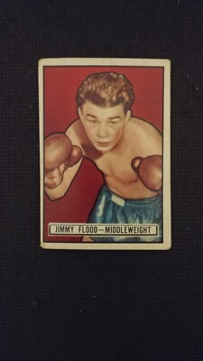 1951 Ringside boxing card # 4 Jimmy Flood ( G to VG ) | eBay