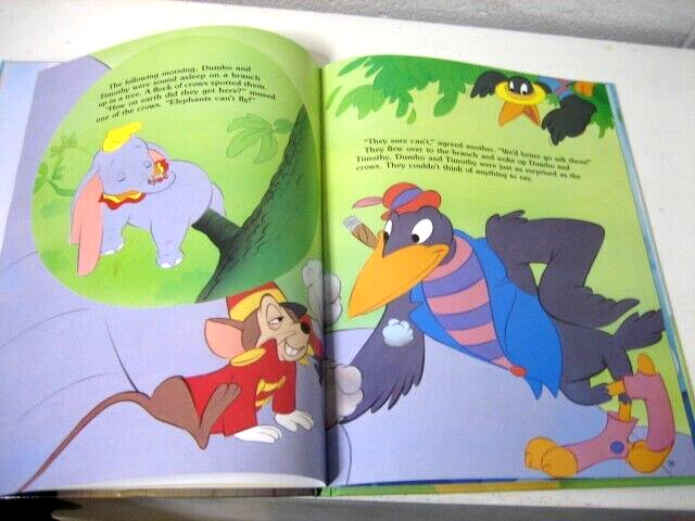 Walt Disney's Dumbo by Twin books HB 1988 | eBay