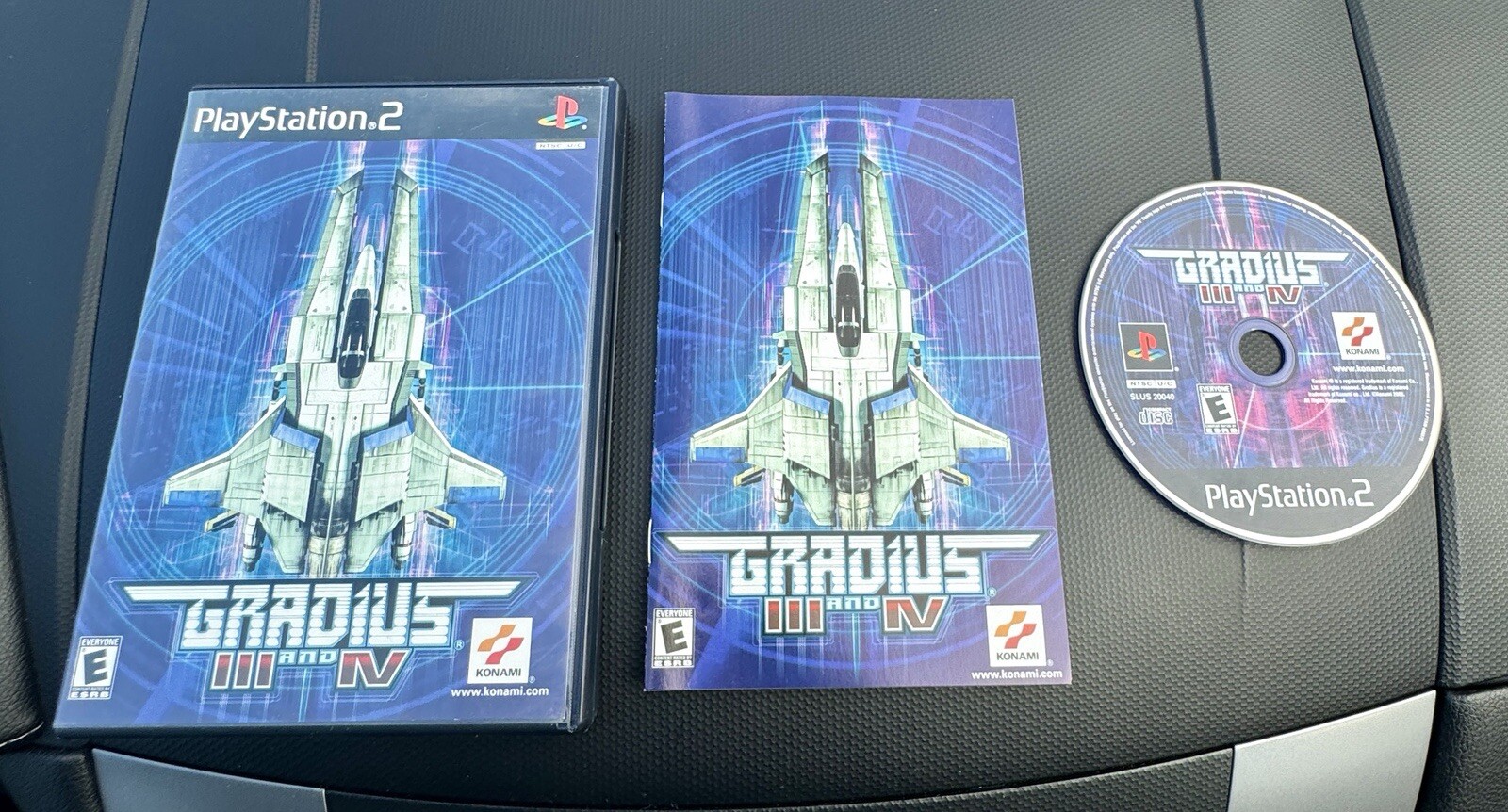 Gradius III & IV PS2 (PlayStation 2, 2000) CIB Complete Authentic ...