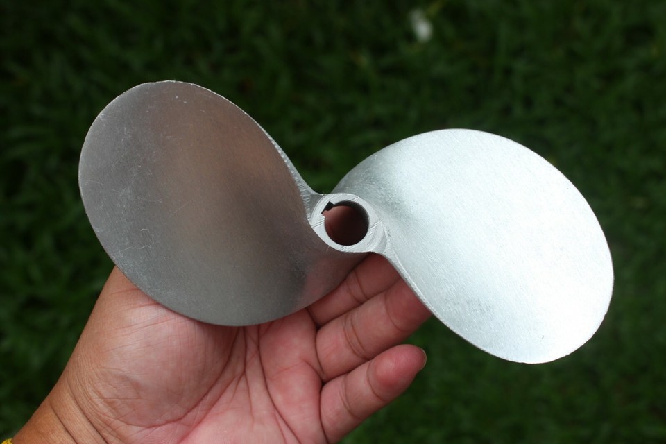 HI-SPEED PROPELLER 7 " Longtail Mud Motor Kits Boat Duck Hunting 7- 13 ...