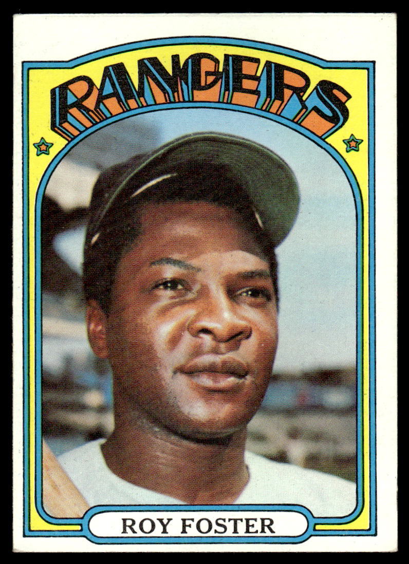 1972 Topps Roy Foster #329 Texas Rangers Baseball Card | eBay