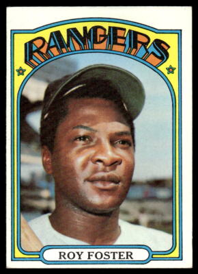 1972 Topps Roy Foster #329 Texas Rangers Baseball Card | eBay