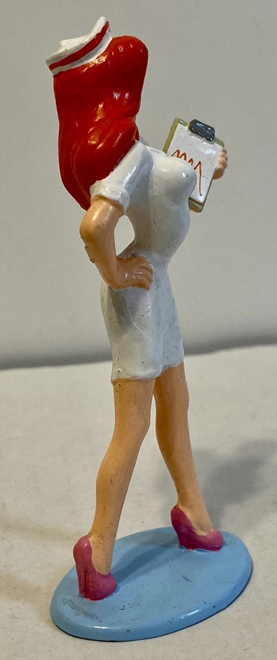 Jessica Rabbit Nurse 1987 Who Framed Roger Rabbit 3" PVC Amblin Sexy ...