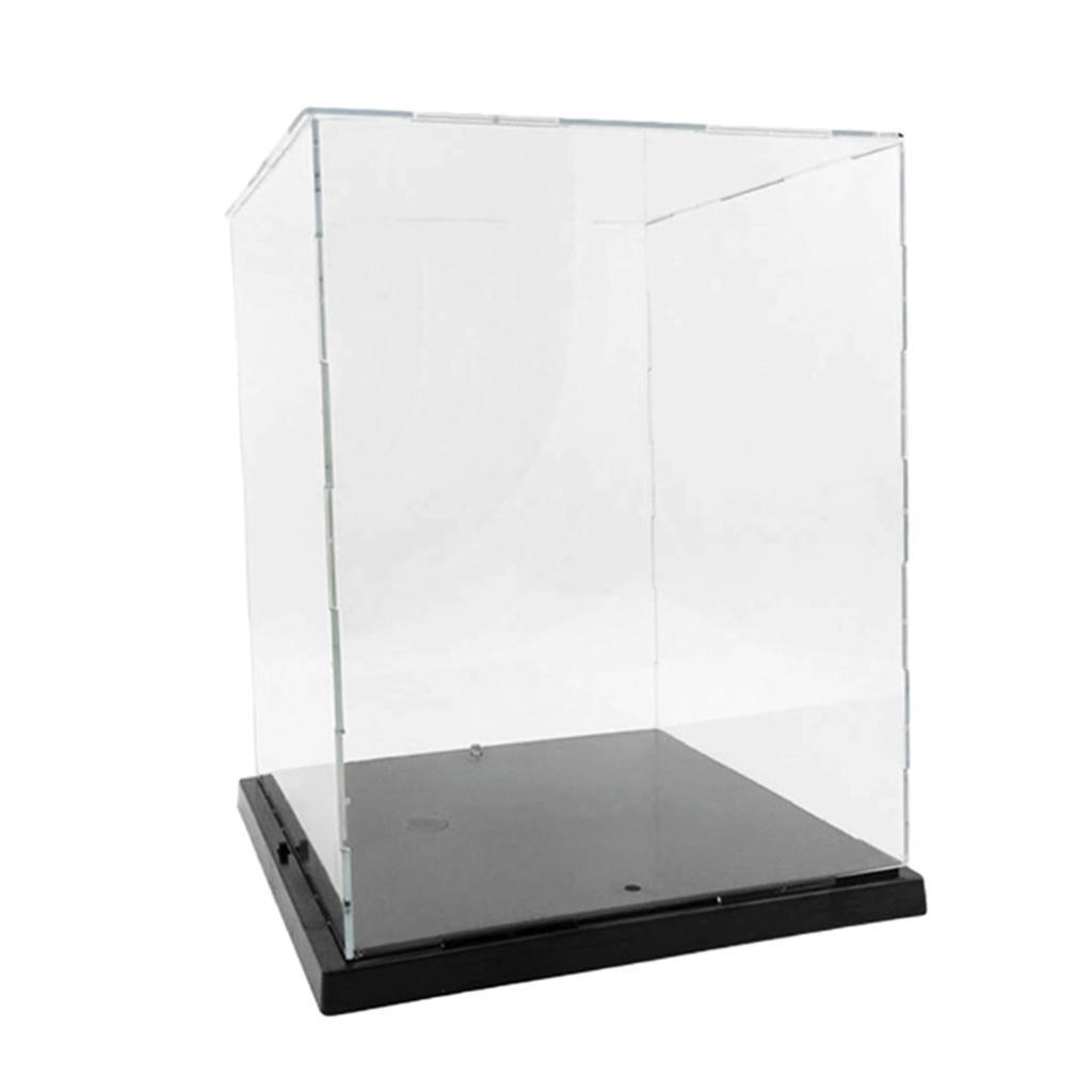 Clear Acrylic Display Case Countertop Cube for Model Cars Action ...
