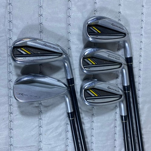 TaylorMade RBladez Iron Set 7-9 + PW + AW 50° RH Graphite RocketFuel ...