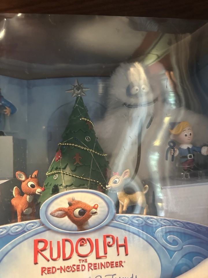 Rudolf The Red Nosed Reindeer Humble Bumble & Friends Toy Set - Never ...