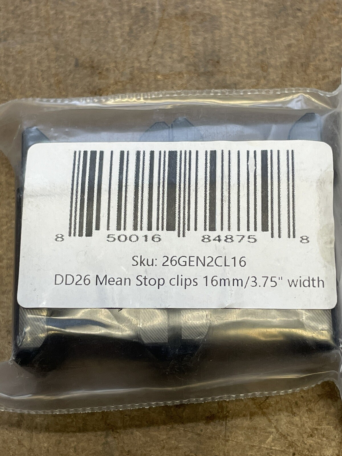 DD26 Mean Stop Clips 20mm 3.75” width | eBay