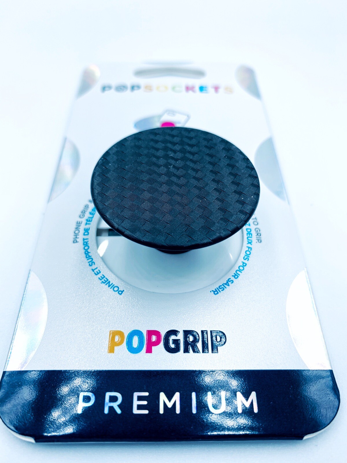 PopSockets Premium Carbonite Weave Carbon Fiber Swap Grip PopSocket Pop ...