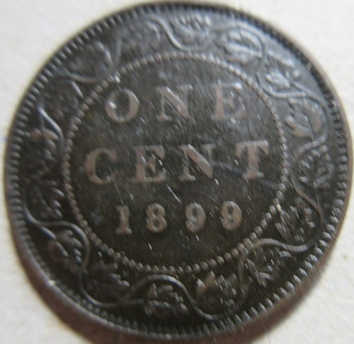 1899 Canada Large Cent One PENNY Coin. BETTER GRADE 1p 1c (C474) | eBay