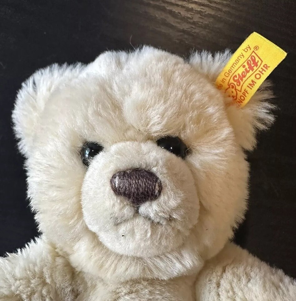 Vintage Steiff Molly Teddy Bear Plush Button Flag 019555 Made Germany ...