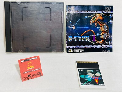 Nec Pc Engine R-Type ⅠHu Card w/Card NEC TurboGrafx-16 PC-Engine JP ...