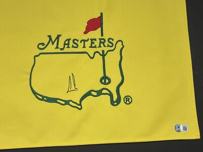 Ernie Els signed Masters pin flag 2000 Runner Up Beckett COA 410 | eBay