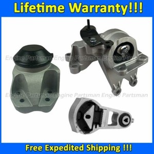 Motor Mounts For 2012-2015 Ford Explorer Engine & Trans 2.0L L4 Turbo ...