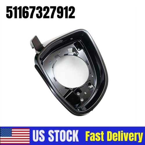Fit for BMW Wing Mirror Support Ring Black Right O/S Driver Side ...